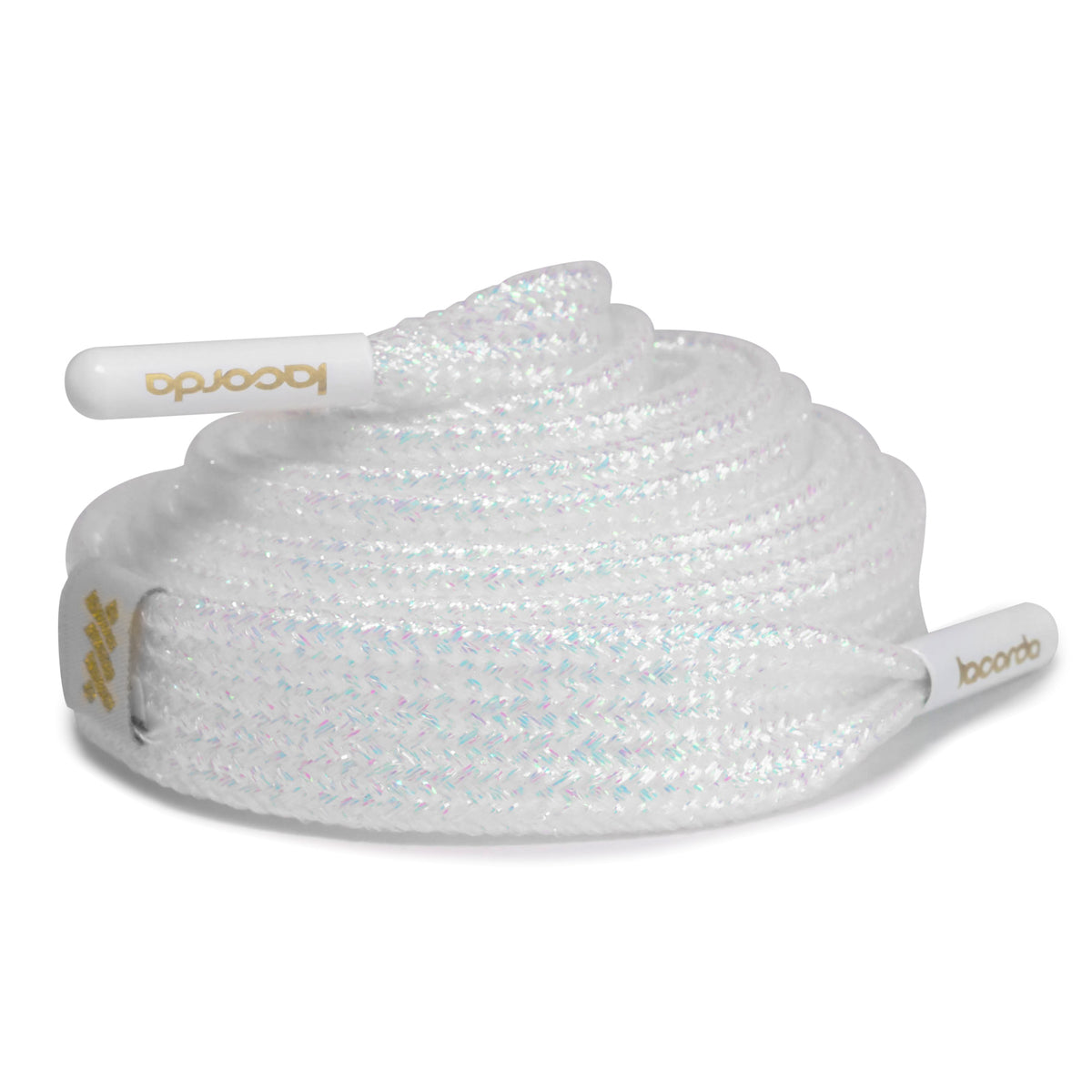 WHITE PEARL SHOELACE BELT | Lacorda Threads
